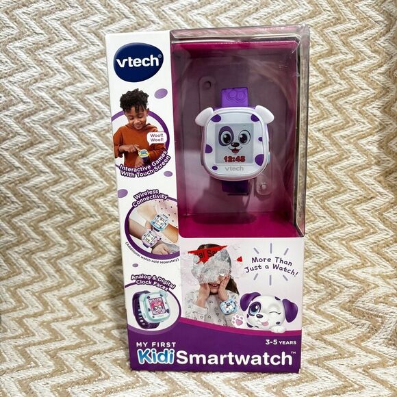vtech | Toys | Vtech My First Kidi Smartwatch Purple Dog New | Poshmark